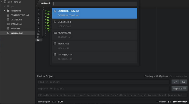 Atom Text Editor Ui Stugon