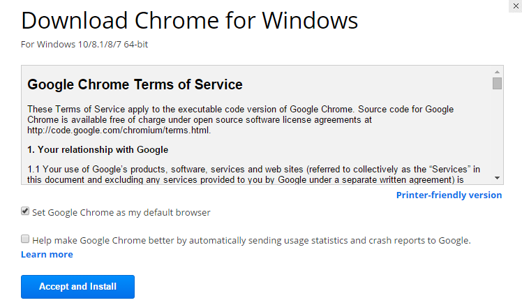 How to Download Google Chrome 64-bit Version in Windows - Stugon