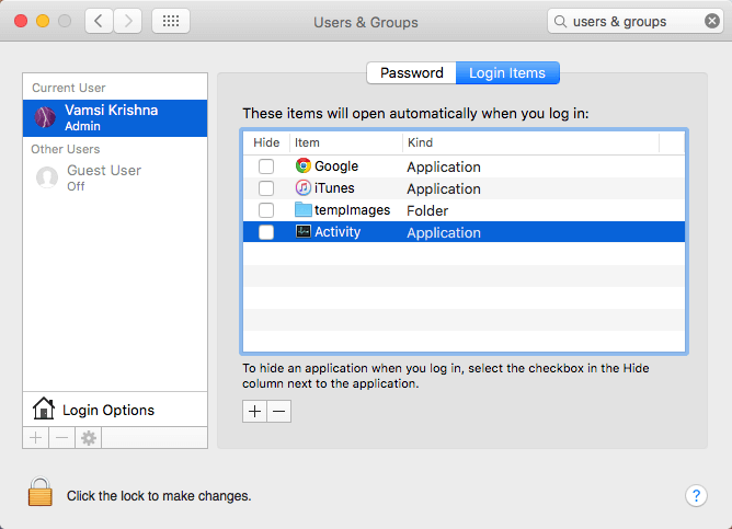 How to Add or Remove Startup Programs in Mac - Stugon
